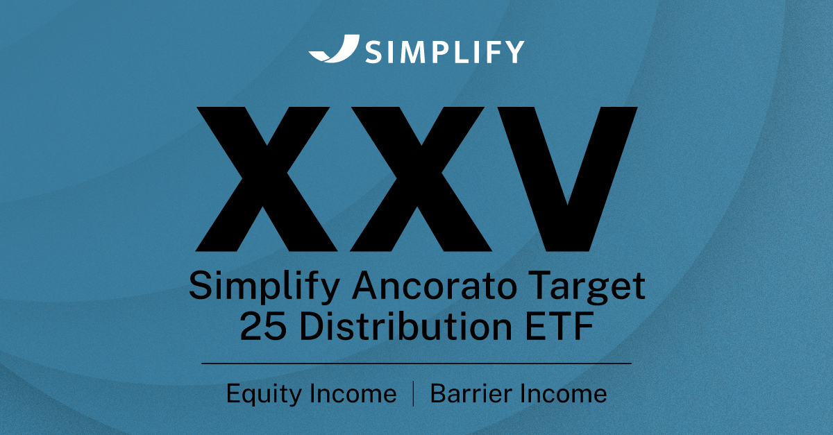 XXV Simplify Ancorato Target 25 Distribution ETF | Simplify